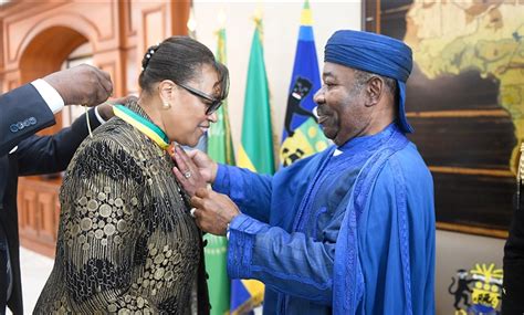 le Président Ali Bongo Ondimba a reçu en audience Patricia Scotland QC