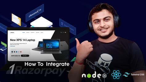 how to integrate razorpay payment gateway in react and node js step by step tutorial youtube