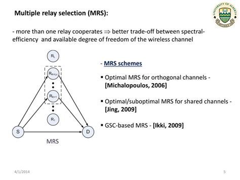 ppt adaptive multiple relay selection scheme for cooperative wireless networks powerpoint