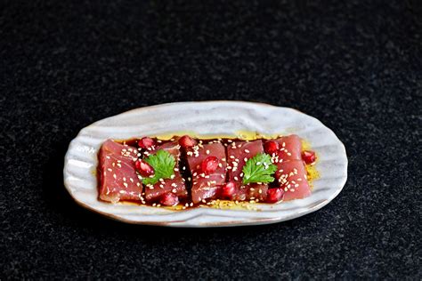 Sashimi de thon rouge aux graines de sésame sauce soja Les conseils