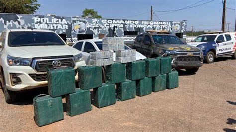 Gefron apreende cerca de 450 kg de cocaína avaliada em R 11 milhões em