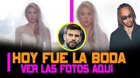 Se Casaron Hoy Momento Exacto De La Boda De Shakira Y Lewis Hamilton