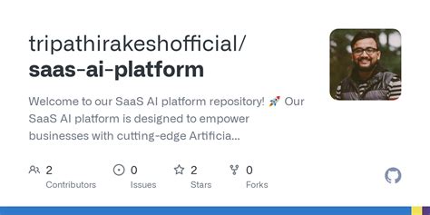 GitHub Tripathirakeshofficial Saas Ai Platform Welcome To Our SaaS
