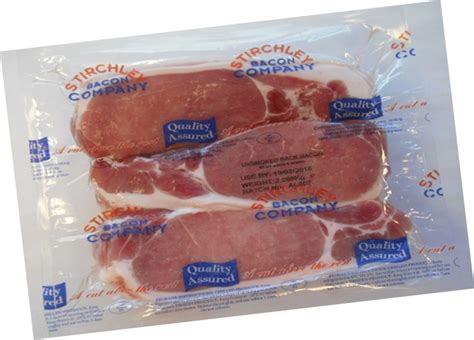 Cured Unsmoked Back Bacon Stirchley Bacon