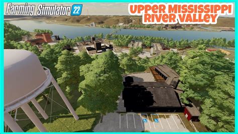 NEW MOD MAP UPPER MISSISSIPPI RIVER VALLEY FARMING SIMULATOR 22 FLY