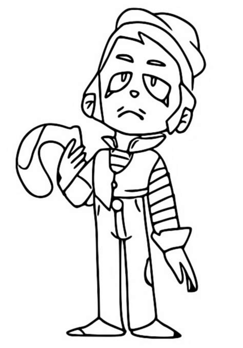 Dibujos De Chester Brawl Stars Para Colorear Vsun