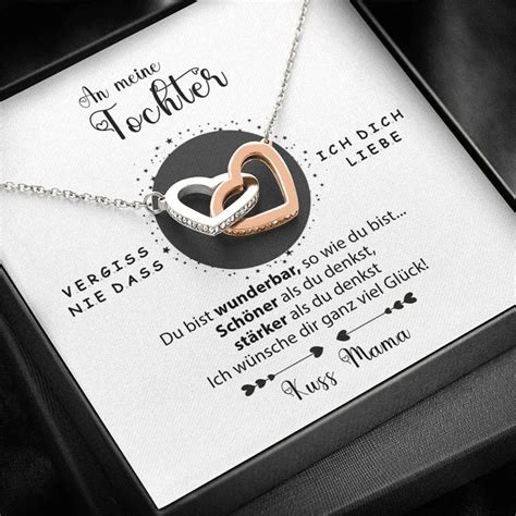 Kettenmachen S Sterling Silber Halskette An Meine Tochter Von Mama