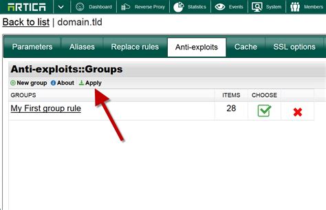 Anti Exploits Artica Proxy