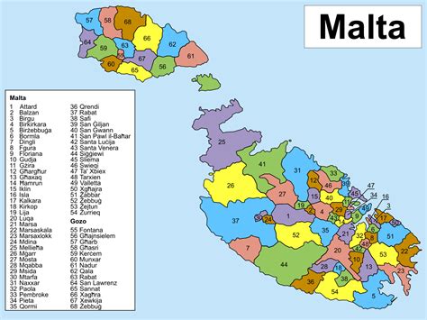 Malta Maps Facts World Atlas