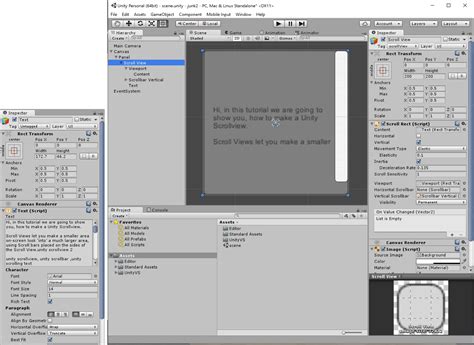 scroll view with text questions and answers unity discussions
