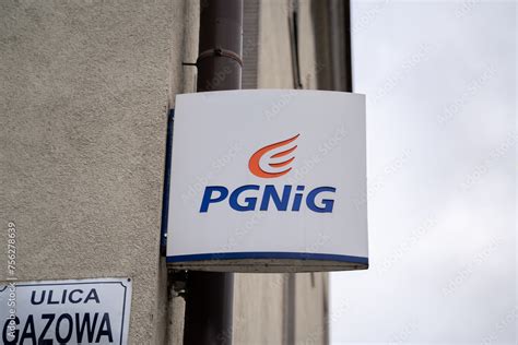 PGNiG Company Logo Sign Polish Oil Mining And Gas Extraction Polskie