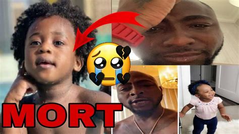Davido perd son fils Voici la véritable cause de sa mort
