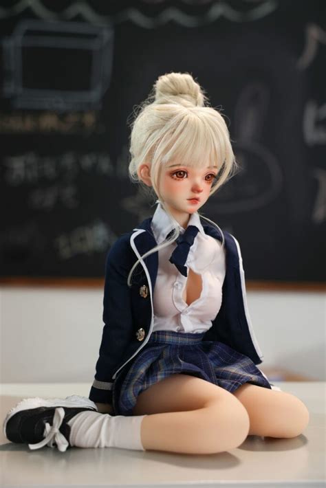 Fifi Ft Cm Blonde Tiny Sex Doll With Bjd Head Cute Sex Doll