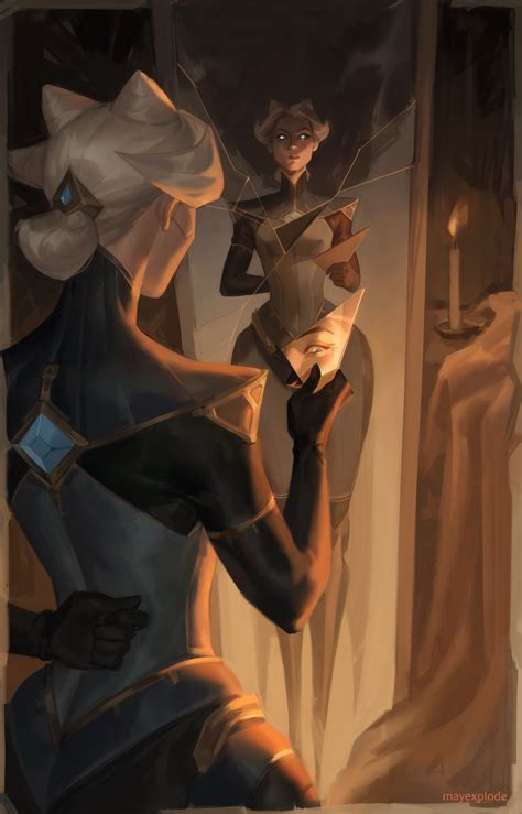 Camille League Of Legends Drawn By Aina Mayexplode Danbooru