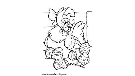 Dibujo De Pollo Para Colorear Y Pintar