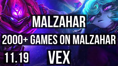 Malzahar Vs Vex Mid Defeat M Mastery Games Rank