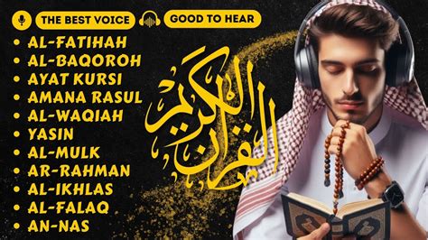 Peaceful Quran Recitation Of Surah Fatihah Yasin Yaseen Ar Rahman Al