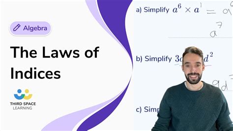 Laws Of Indices Gcse Maths Third Space Learning Youtube