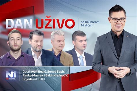 Begić Šepić Mavrak i Krajinović gosti Dana uživo N1