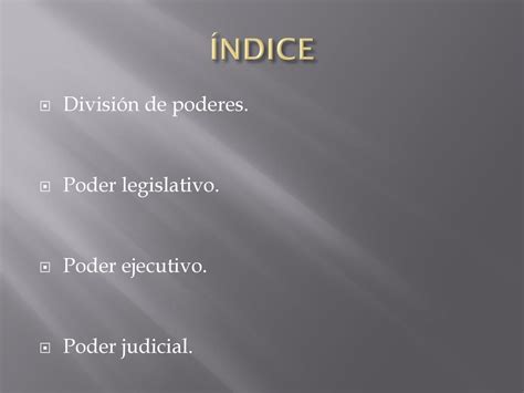 DIVISIÓN DE PODERES EN ESPAÑA ppt descargar