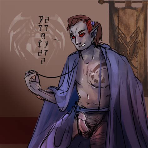 Rule 34 Dark Elf Dunmer Male Male Only Maphla Morrowind Priest Skyrim The Elder Scrolls 7414238