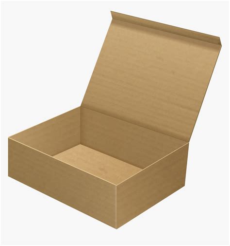 Open Cardboard Box Clip Art Png Image Transparent Png Kindpng