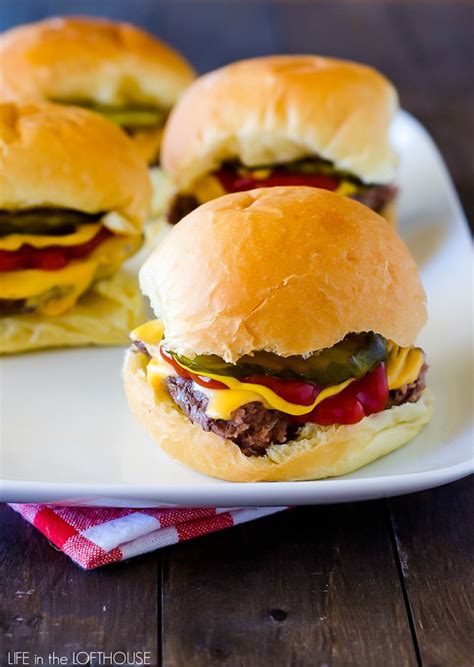 Cheeseburger Sliders Life In The Lofthouse