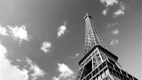Eiffel Tower Paris Black And White Photos Black And White Photography