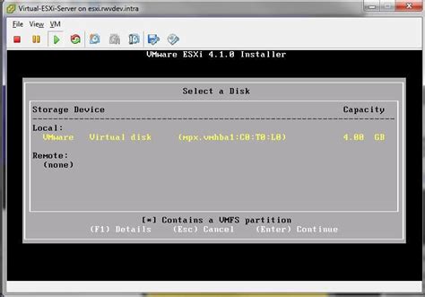 Step By Step Installing ESXi As A Virtual Machine TechRepublic