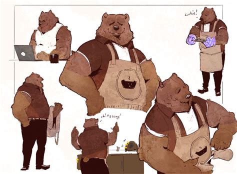 Bernie In 2024 Bear Character Design Bear Art Furry Art