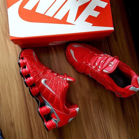 Nike Shox Tl Molas Vermelho Comprar Em Dk Store