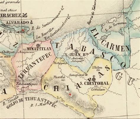Mapoteca de pZZ on Twitter Mapa de México 1857 Este mapa fue el