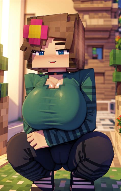 Jenny Belle Green Ai Minecraft Fan Art 45175648 Fanpop