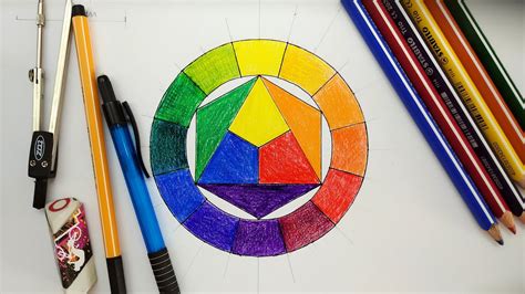 How To Draw The Color Wheel