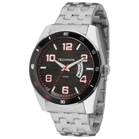 Relógio Technos Masculino Racer 2115KSS 1P Prata