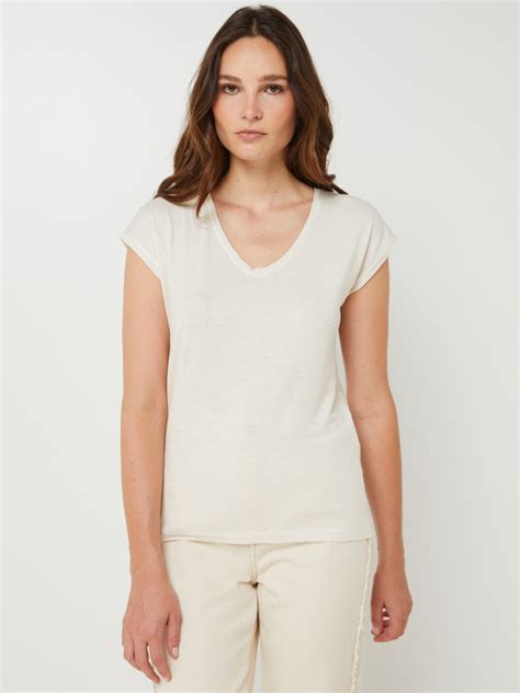 Pieces Tee Shirt Blanc Femme Des Marques Vous