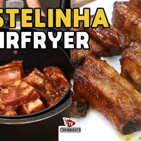 Costelinha De Porco Na Airfryer Barbecue TV Churrasco