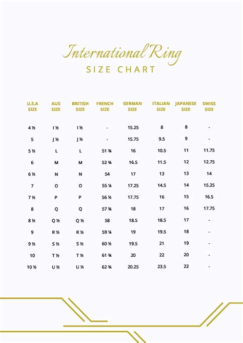International Ring Size Chart Pdf Atelier Yuwa Ciao Jp