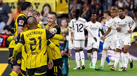 Borussia Dortmund X Real Madrid Na Final Da Champions League Onde