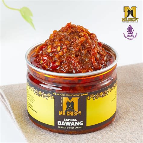 Jual Sambal Mr Crispy Gr Cumi Asin Cakalang Cumi Petai Teri