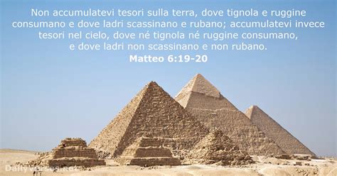 Matteo 6 19 20 Versetto Della Bibbia DailyVerses Net