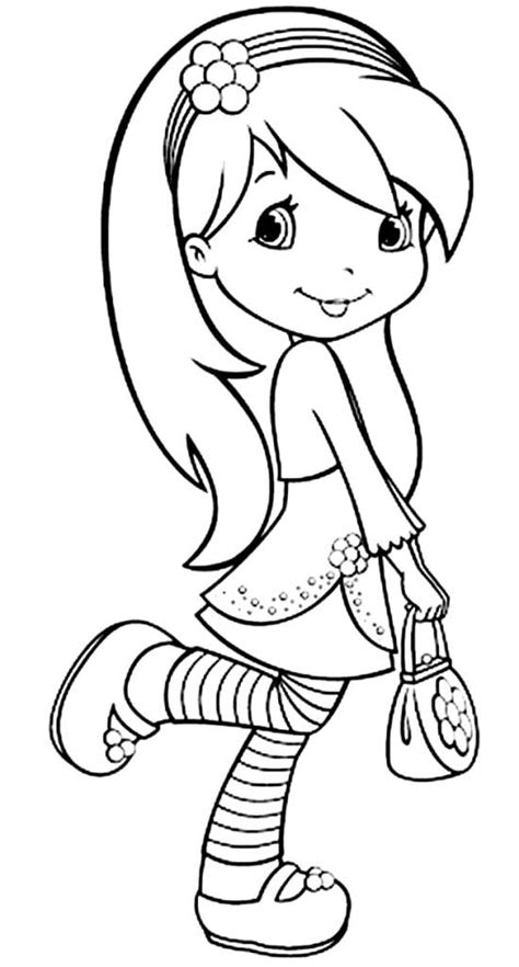 50 Desenhos Da Moranguinho Para Imprimir E Colorir Como Fazer Em Casa