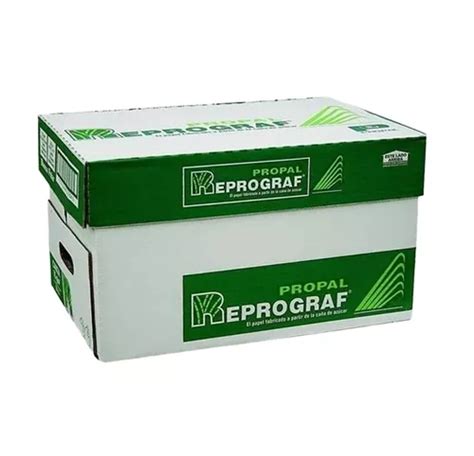 Caja De Papel Tama O Carta X Resmas Reprograf Orig Color Blanco