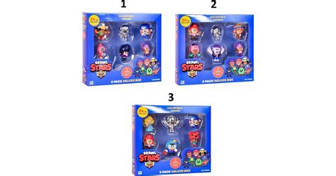 Pmi Brawl Stars Collectible Figures Pack Deluxe Box Including Rare