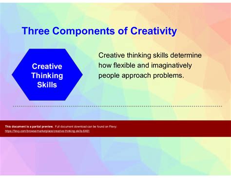 PPT Creative Thinking Skills 51 Slide PPT PowerPoint Presentation