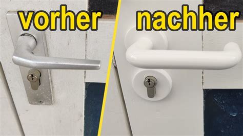Anleitung Türgriff wechseln Türbeschlag selbst austauschen YouTube
