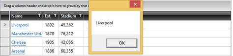 Silverlight DataGrid HyperlinkColumn Click Event Telerik UI For