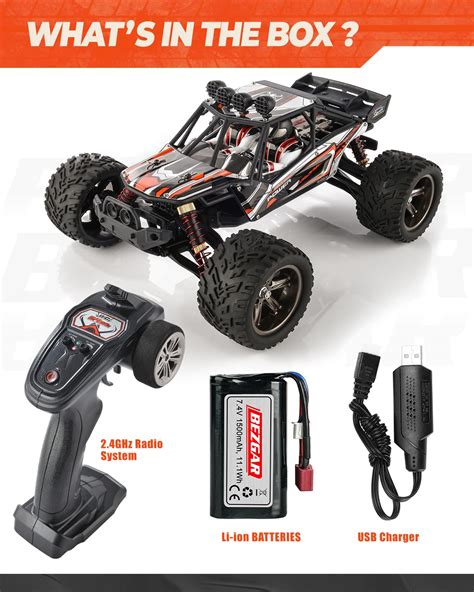 Bezgar Hm Hobby Grade Scale Remote Control Truck Wd High Speed