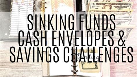 Updated Savings Challenges Cash Envelope And Sinking Fund Stuffing