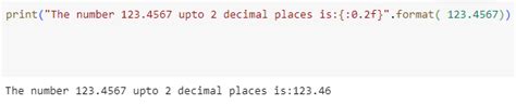 How To Round Numbers To 2 Decimals In Python Liberian Geek